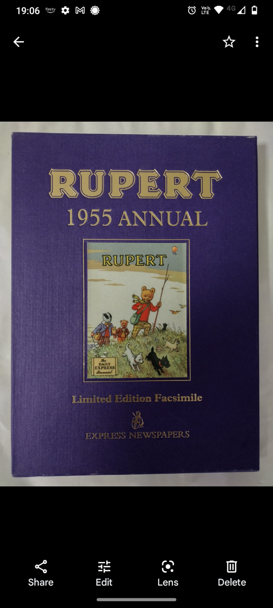 Rupert Annual 1955: Limited Edition Facsimile – PETOPIA BOOKS LTD